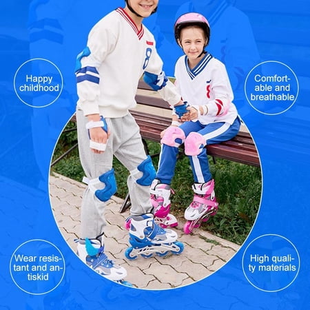 Inline Skates for Children and Adults Adjustable Roller Ice Skates ...