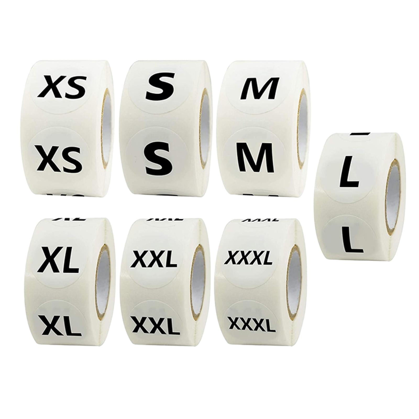 Click here for Yuksok 3500 Pcs Clothing Size Stickers Labels 1inc... prices