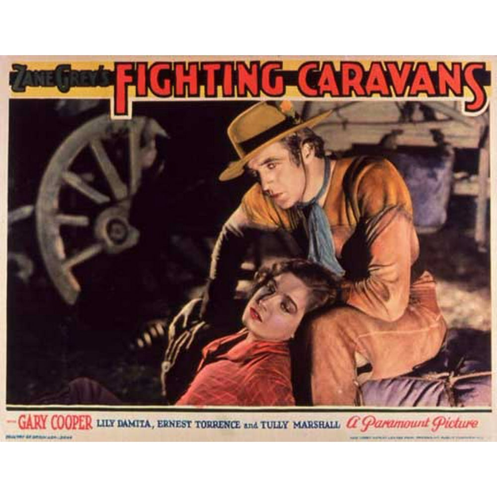 Fighting Caravans - movie POSTER (Style A) (11" x 14") (1931) - Walmart ...