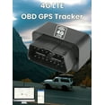 Track/Locate Vehicle w/ OBD GPS Tracking Real Time GSM 4G-Lte Tracker ...