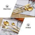 Cutlery Set Flatware Table Spoons Cutlery Kit Stainless Steel Dishes ...