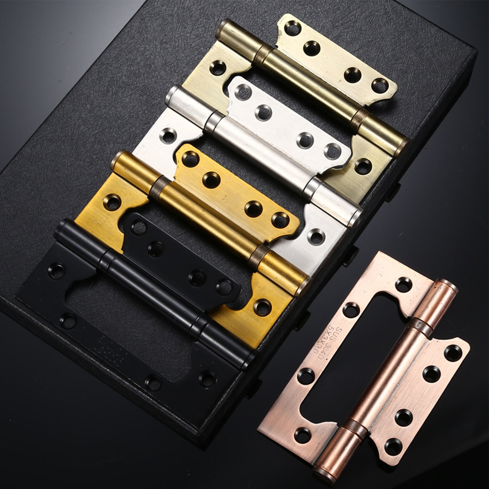 AURORA TRADE 2Pcs 5 inch Thicken Cabinet Hinge Large Bearing Capacity ...