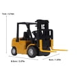 2.4G 1:64 Mini RC Forklift 360° Rotation APP Remote Control Forklift ...