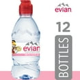 evian Natural Spring Water Bottles, Naturally Filtered Spring Water, 330 ML (11.15 fl oz ...