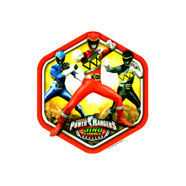 POWER RANGERS Edible Birthday Party Cake Topper Cupcake Image ...