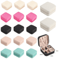 2pcs 2025 Jewelry Box Set Ring Earnail Storage Flip Small Jewelry Box ...