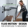 Sanus Advanced Full Motion TV Mount, Solid Steel Frame for 42"-90 ...