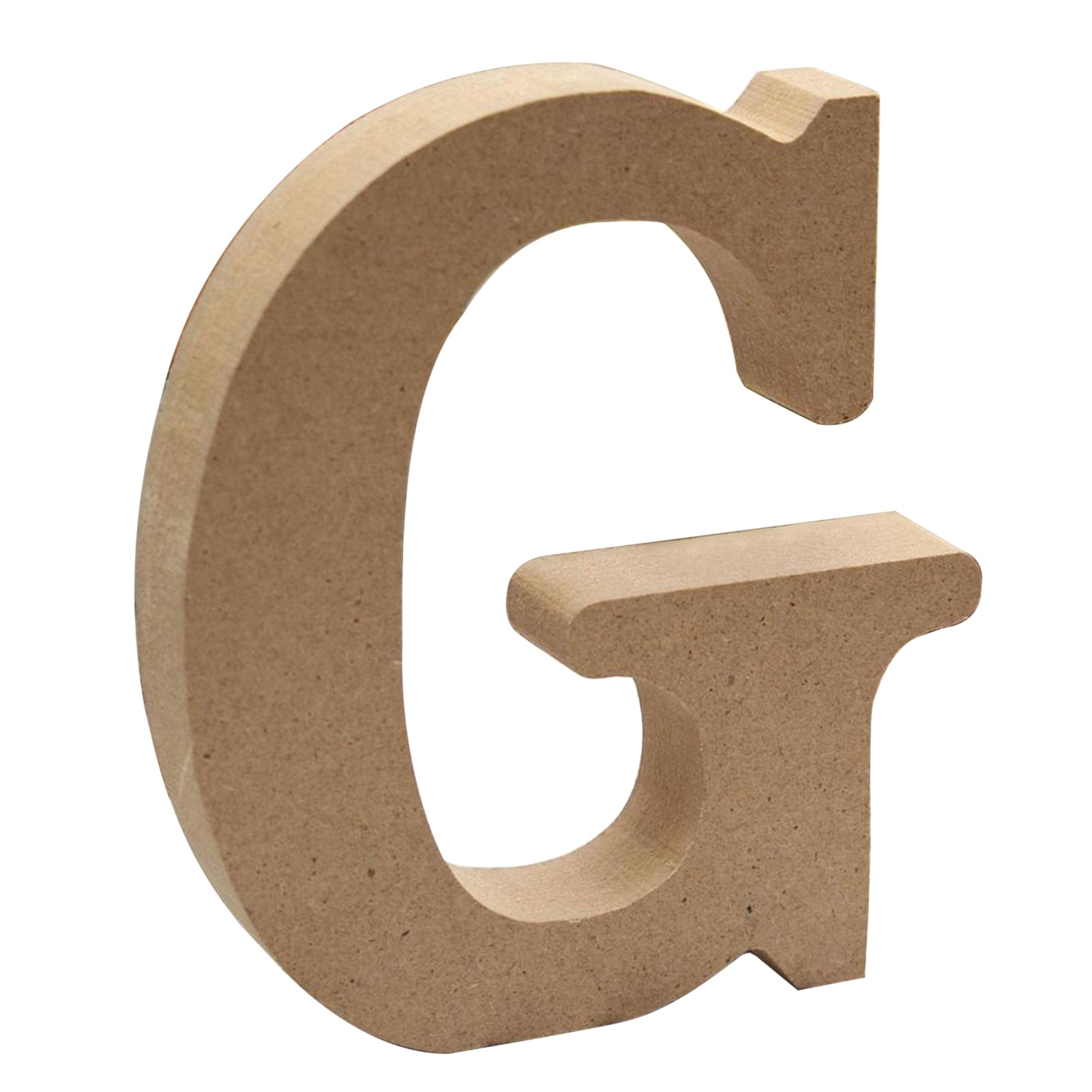 Yesbay Wooden Alphabet Freestanding A-Z Wood Wooden Letters Alphabet ...