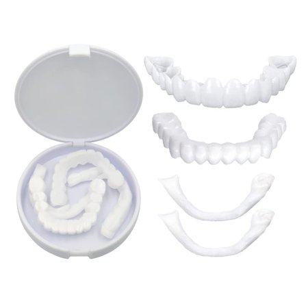 Denture Smile Teeth Customizable Temporary Perfect Fake Teeth Molds ...