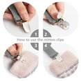 Buyless Fashion Mitten Clips Elastic Glove Clip Toddler Scarf Clip ...