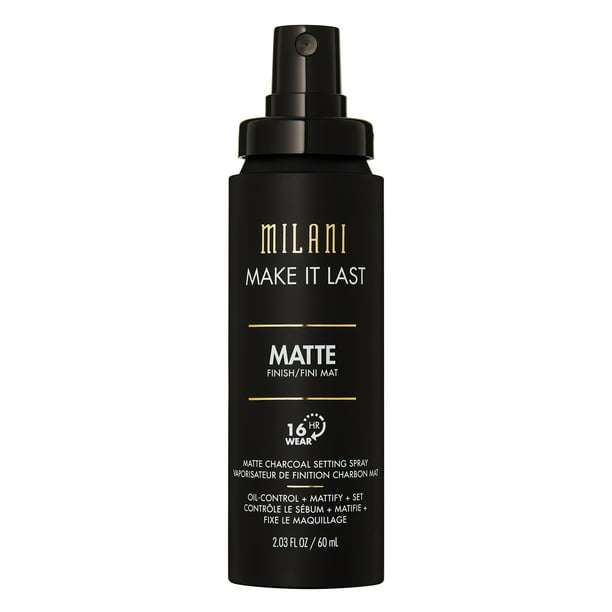 MILANI Make It Last Matte Setting Spray, Charcoal - Walmart.com ...