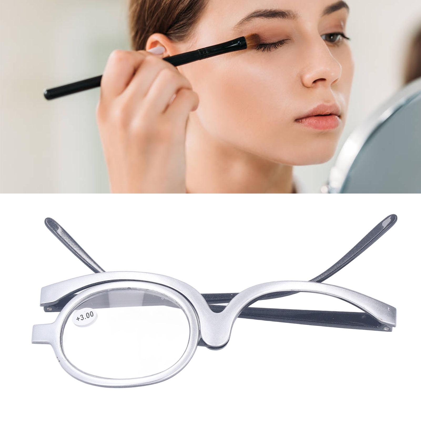 Click here for Estink Magnifying Makeup Glasses  White Single Len... prices