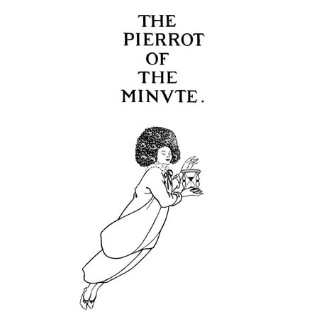 Beardsley: Pierrot. /Ncover Design. Drawing By Aubrey Vincent Beardsley ...