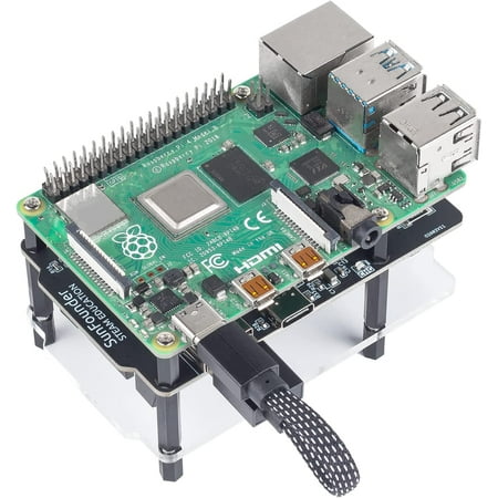 SunFounder Raspberry Pi UPS Power Supply Module V2.0 Supports Pass ...