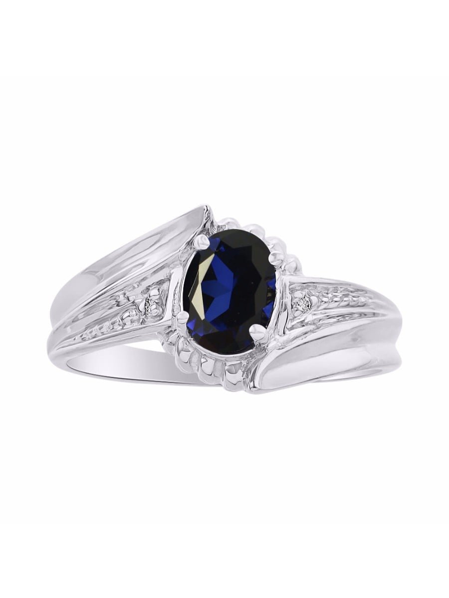 Stunning 925 Sterling Silver Sapphire Ring - munimoro.gob.pe
