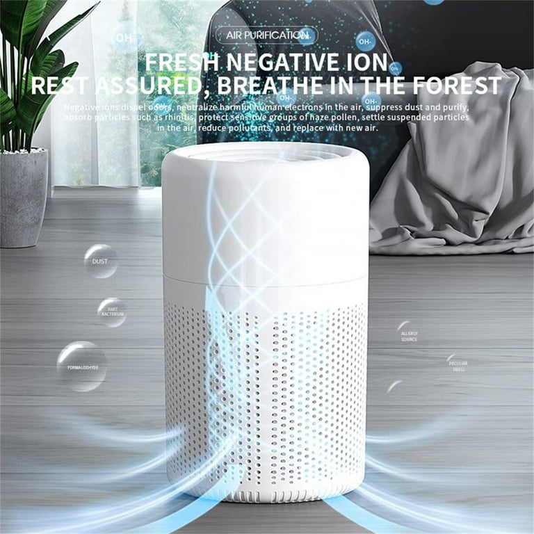 Air Purifiers for Allergies and Asthma Trettitre AILKIN Air Purifier for Bedroom Mini Air Purifier for Home Pets Office Small Room Portable Desktop
