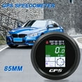 Geloo GPS Speedometer 85mm Digital Speed Gauge Km/h MPH Knot Car Boat Speedometer Odometer ...
