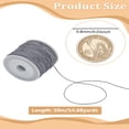 50M Nylon Thread Nylon String Chinese Knotting Cord with 1Pc Plastic ...