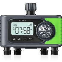 Melnor 73280 Digital Water Electronic Hose Timer, 4 Zone, Black/Gray ...