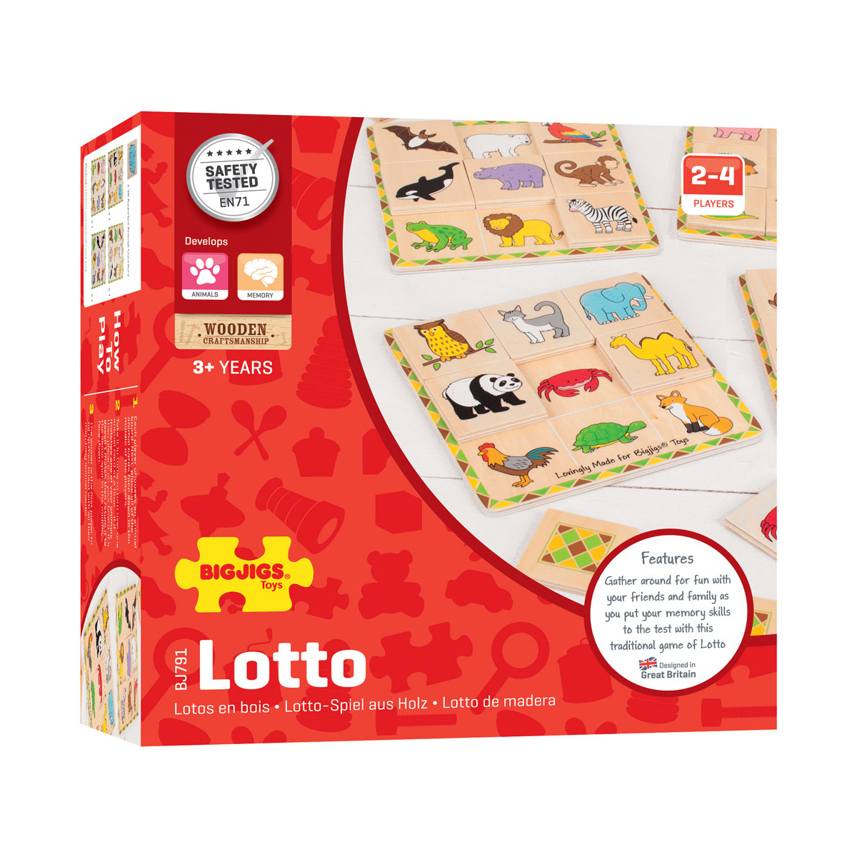 Wooden Lotto - Walmart.com