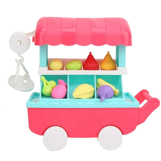 Children Mini Trolley Plastic Music and Light Trolley Toy Kit for ...