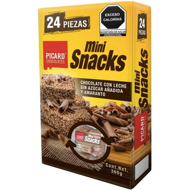 Barritas mini Snacks Picard chocolate y amaranto sin azúcar Picard UK ...
