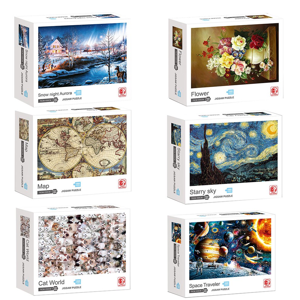 Practical Jigsaws Picture Puzzles Educational Toys For Adults Children ...