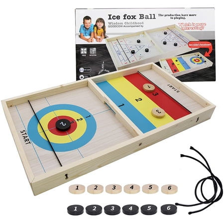 HTCMFast Sling Puck Game, Sling Foosball,Family Table Board Game ...