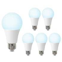 DEGNJU, A19 LED Light Bulbs, 1500 Lumens, 13W, Daylight White, E26 Base ...