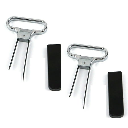 Cork Puller Wine Bottle Beer Opener Two-Prong Cork Puller with Cover ...