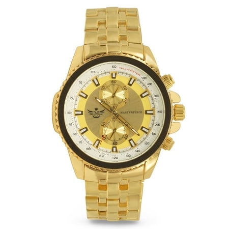 Gold 2-Subdial Classic Mens Executive Watch | Walmart Canada