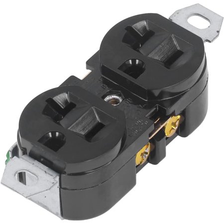 Double Industrial Receptacle Flush Mounting American Generator Power ...