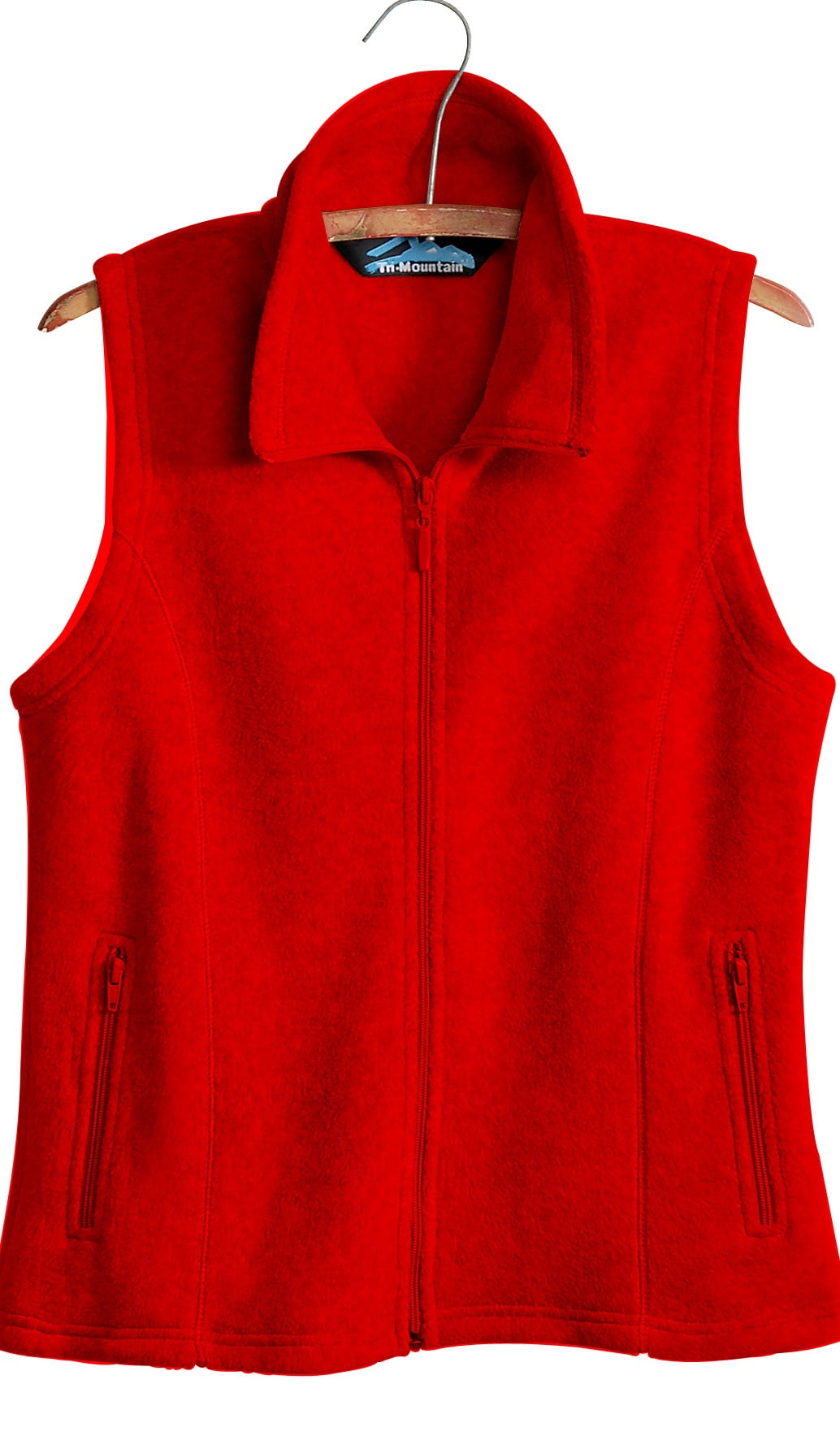 Tri-Mountain Crescent 7020 Micro Fleece Vest, Small, Red - Walmart.com