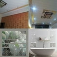 20 Pcs 3D Acrylic Mirror Wall Stickers, Peel and Stick Mirror Tiles ...