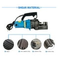 4-22mm Electric Hydraulic Rebar Cutting Machine Rebar Cutter Portable ...