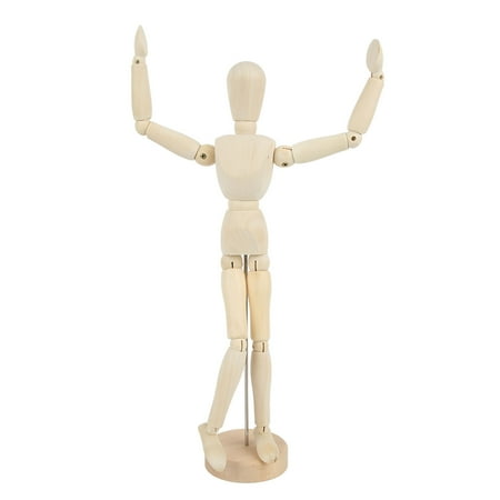 Wooden Manikin Jointed, Artist Mannequin Model Human Body Proportions ...