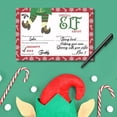 25 Official Elf Report Cards- 4x6 Elves Notice Naughty or Nice Behavior ...