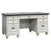 "Intercon Furniture Drake 66"" Executive Desk with Drawers in Rustic ...