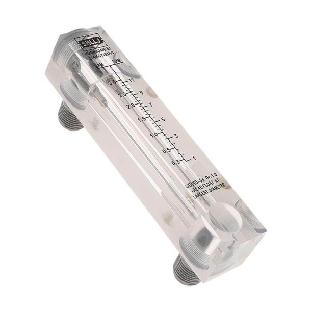 LZM-15 Panel Mount Type Acrylic Flowmeter Water Water Liquid Flowmeter Flowmeter Water Flow ...