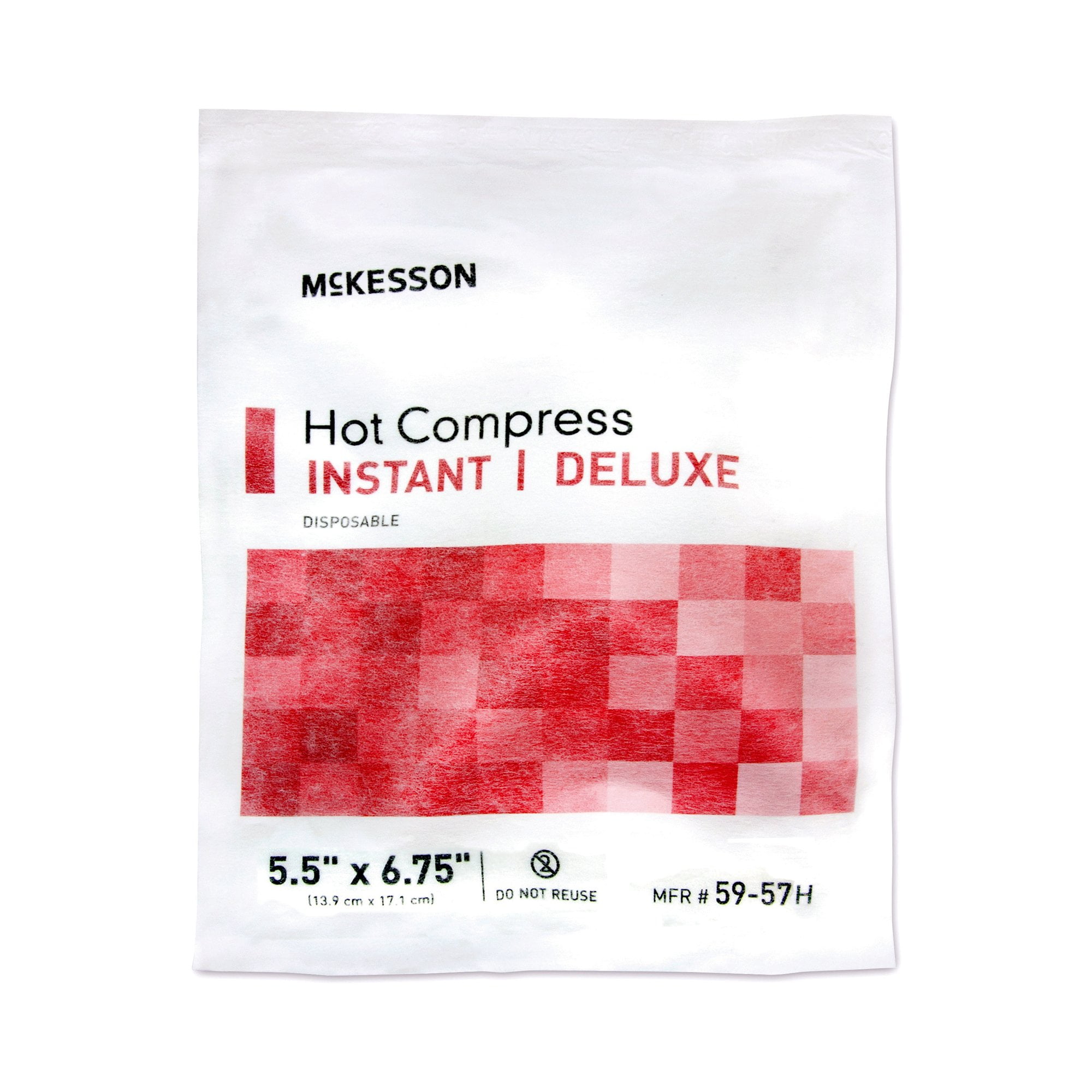 McKesson Hot Compress for Pain and Swelling, Instant Hot Pack, 5 1/2 in ...