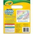 Crayola Washable Markers 100 Count, Thick and Thin Super Tips, Assorted ...