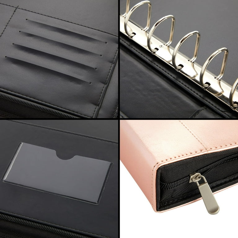 Leather 7 Ring Planner