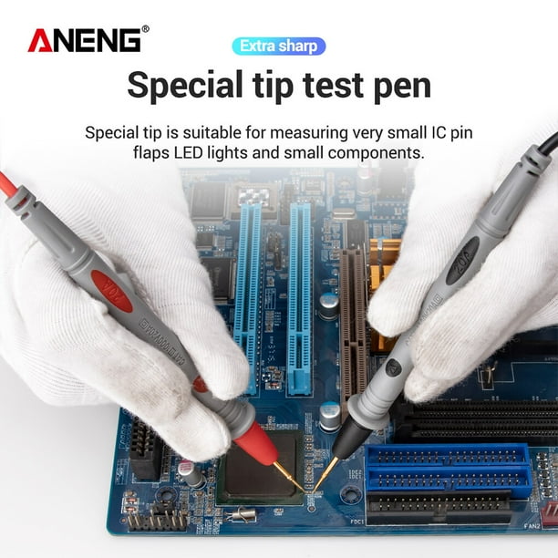 Langgg ANENG 1 Pair Piercing 1000V Multimeter Test Probe Measuring ...