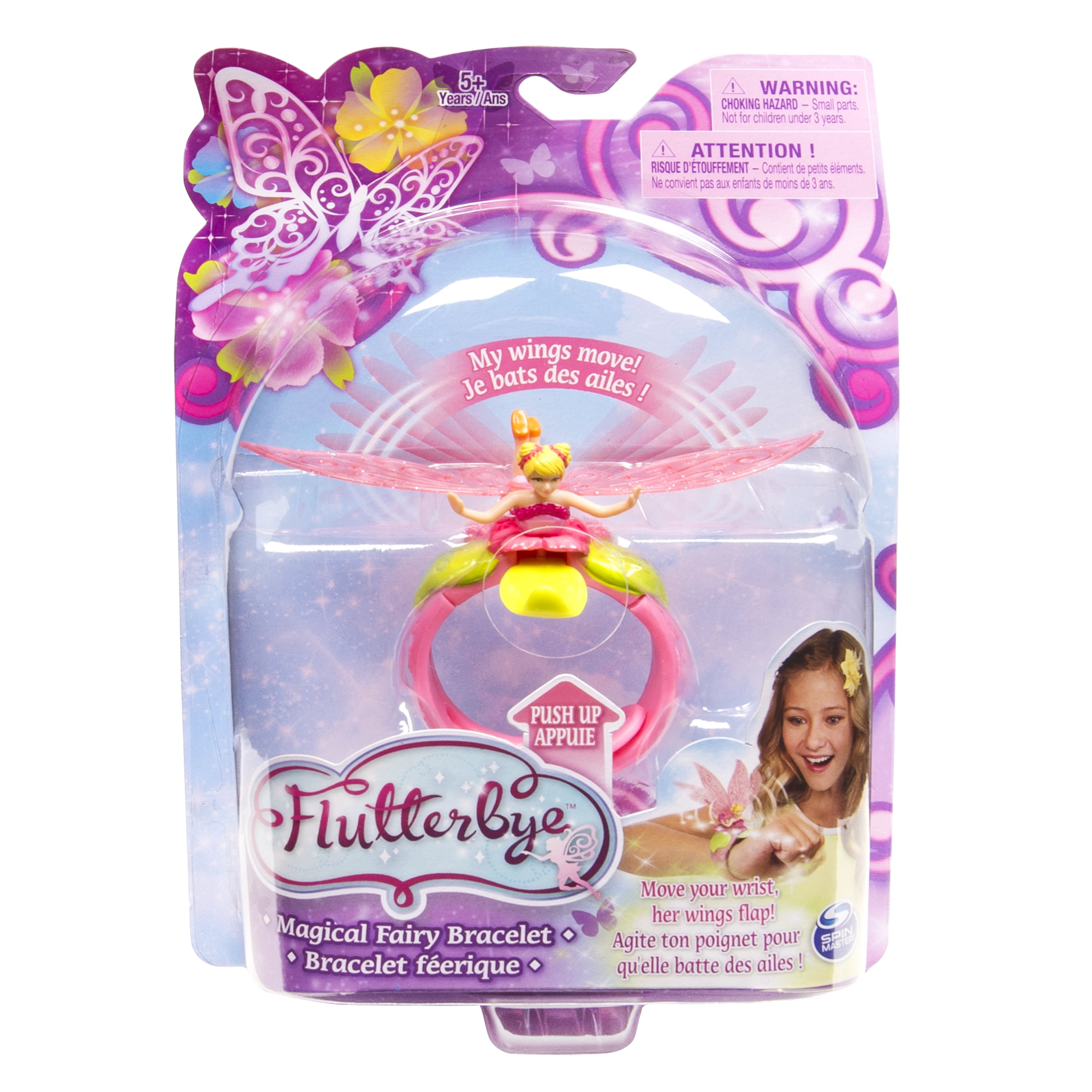 Flutterbye Fairy - Flutterbye Magical Fairy Bracelet, Poppy - Walmart ...