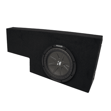 09-15 Ford F-150 Super Crew Truck Kicker Comp C12 Single 12" Sub Box Final 4 Ohm - Walmart.com