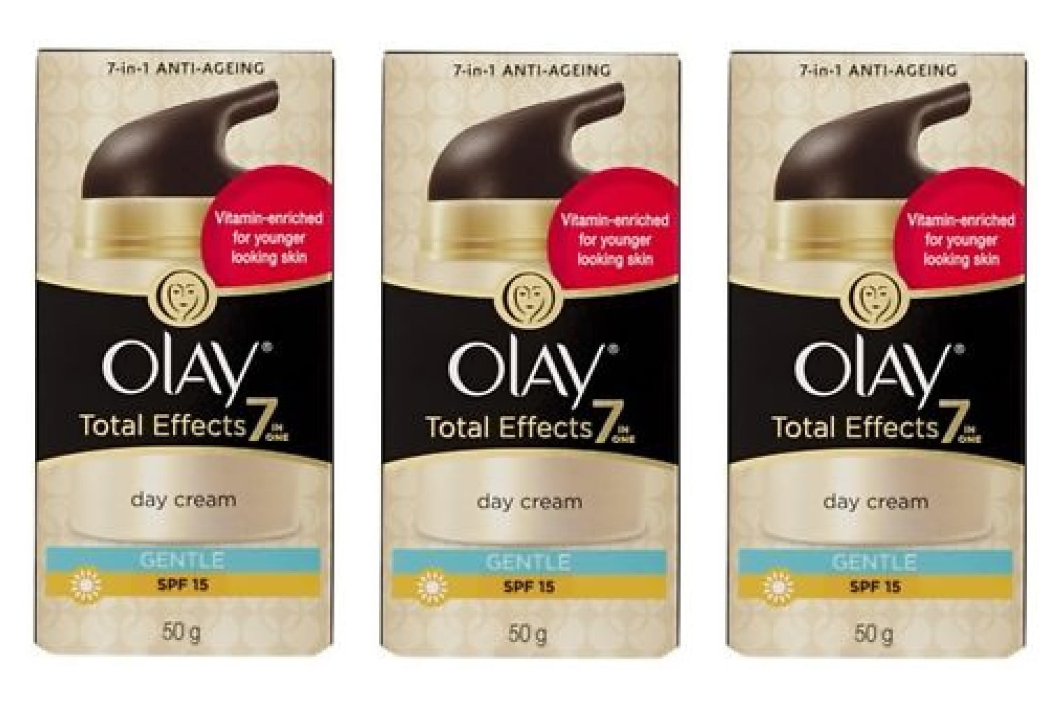 Olay Total Effects 7 in One Day Cream, Gentle, SPF 15, 50g (1.7 oz ...