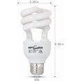 Energy Saving Lamps UVB Bulb Spiral Compact 15 Watts UVB 10.0 Reptile ...