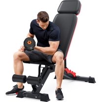 Adjustable Weight Bench 1200LBs Capacity Full Body Workout Multi ...