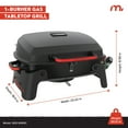 Megamaster Portable Tabletop Propane BBQ Grill - Travel Grill with ...