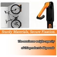 Bike Wall Mount Garage Storage – Rotatable Bike Hanger, Space-Saving ...